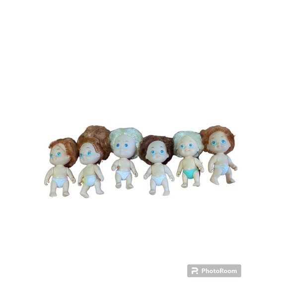 TYCO | Toys | Vintage Tyco Baby Quints Miniature 25 Lot Of 6 Babies ...